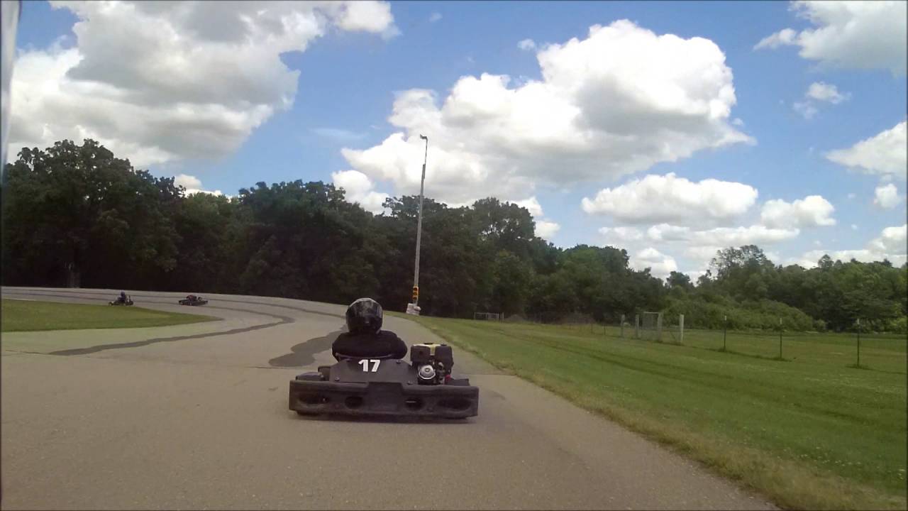 1973 Meyers Lancer Vintage Go-Kart Shakedown - YouTube