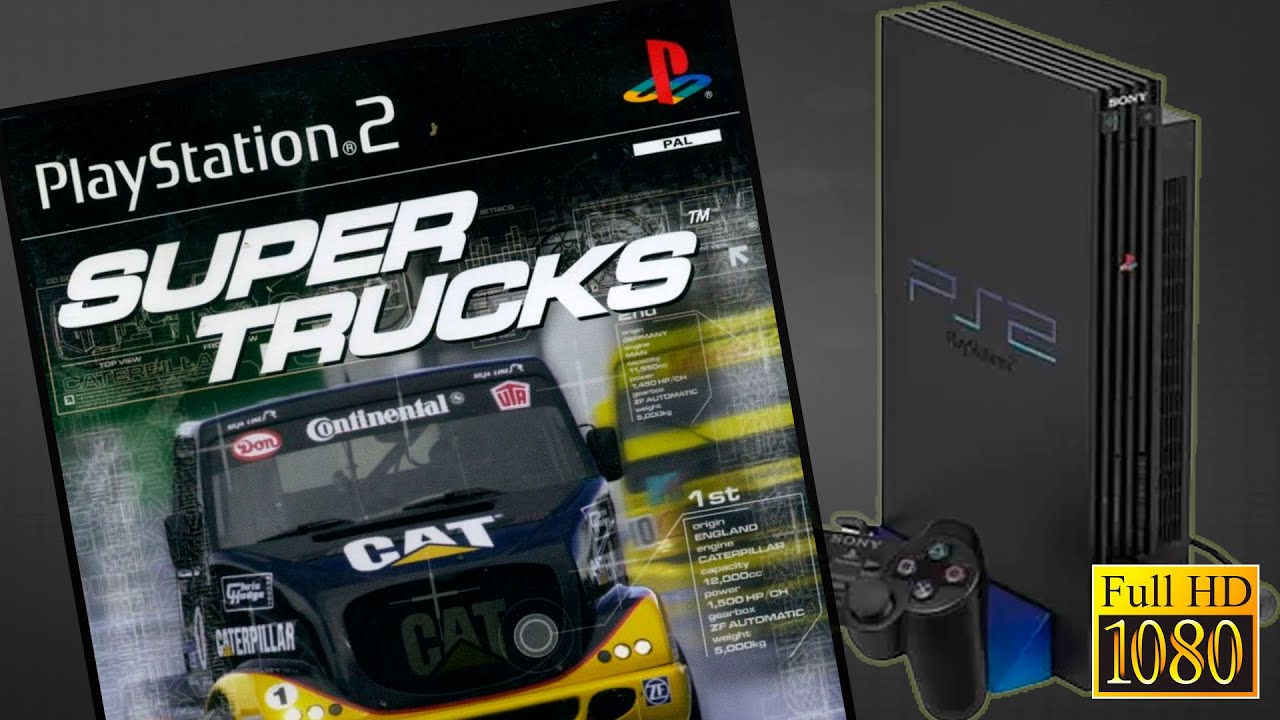 Playstation 2 - SUPER TRUCKS RACING - Gameplay 1080p. - YouTube