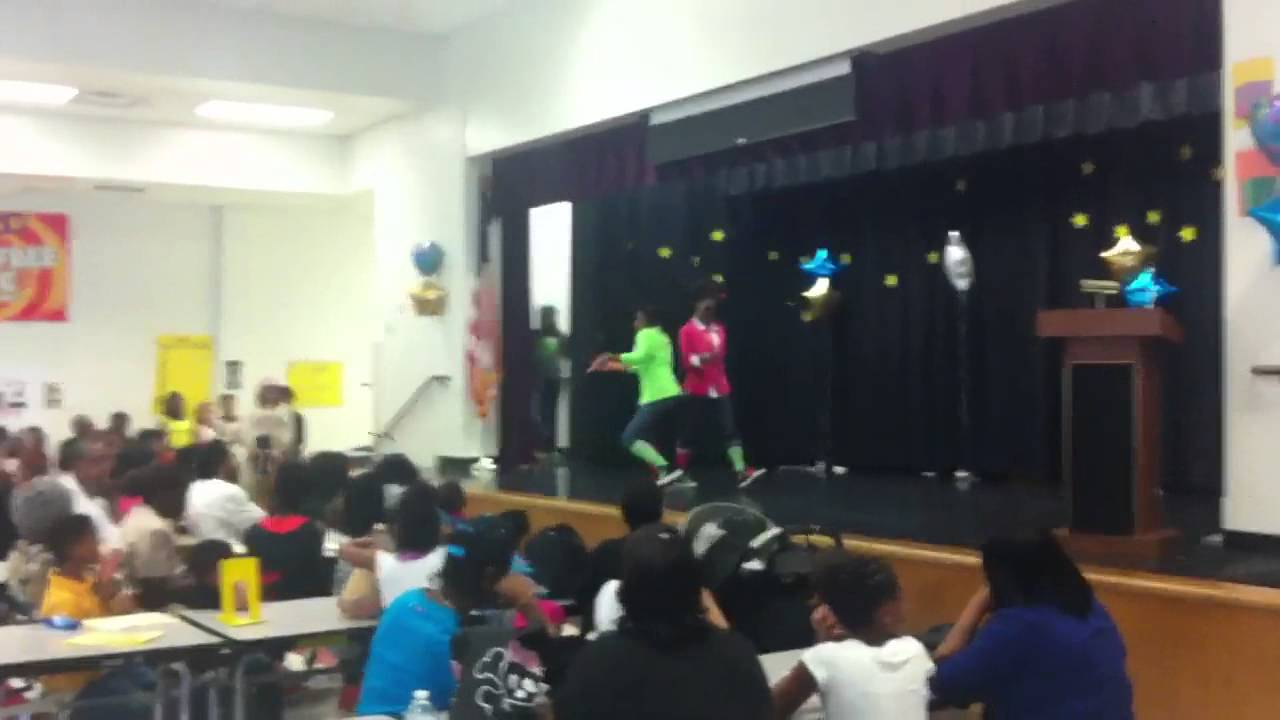 2 unique g's perform at cj hicks elementary - YouTube