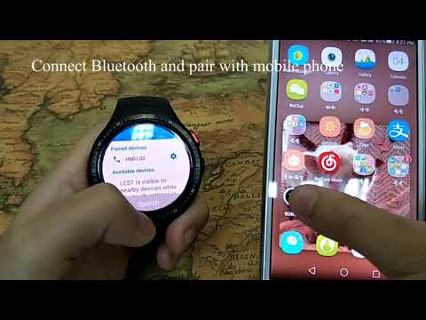 LEMFO LES1 Bluetooth Connection Tutorial