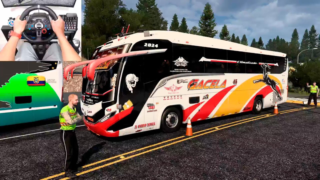 Tulcan - Quito | MARCOPOLO ALME G8 AK - TAX GACELA | Mapa Ecuador ATS 1 ...