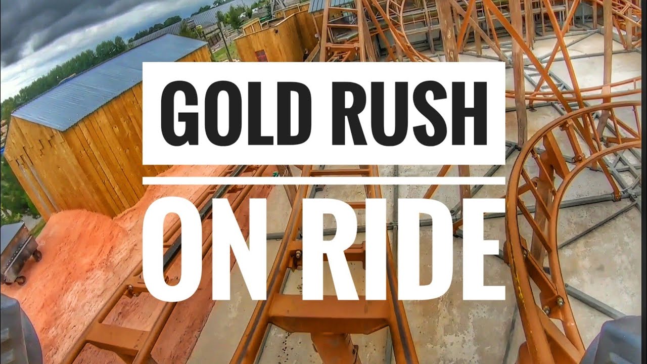🎢Gold Rush on ride/POV nouveauté 2020 - Kingoland - YouTube