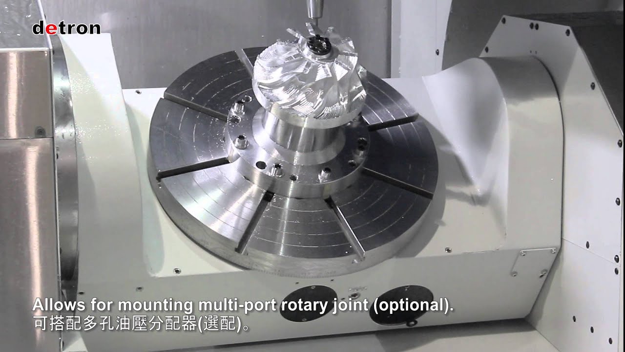 detron NC Rotary Table - 5th axis_GF500H Tilting Rotary Table _2015 ...
