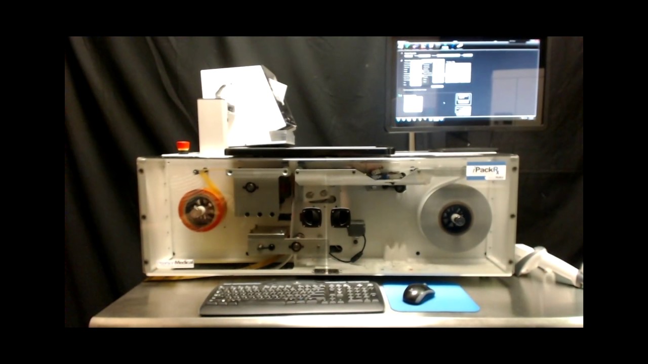 iPack® Rx - Manually Packaging with Universal Pill Disc - YouTube