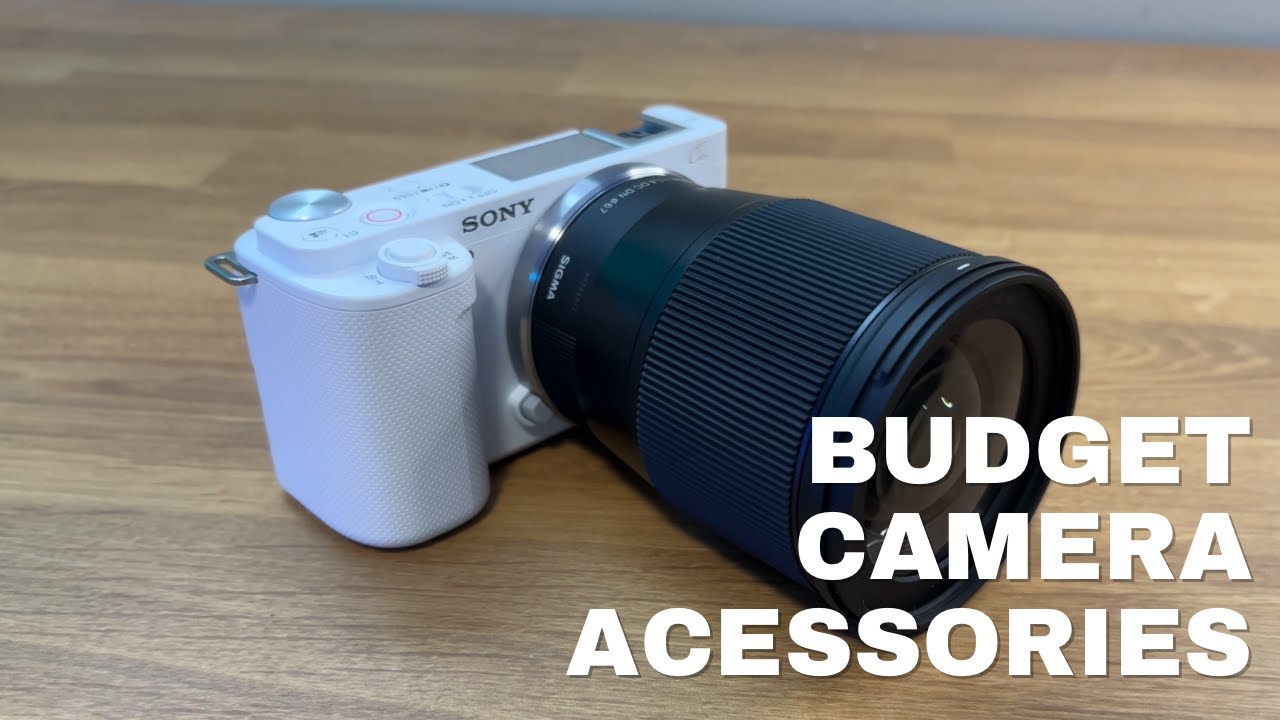 Budget Camera Accessories for a Beginner - YouTube