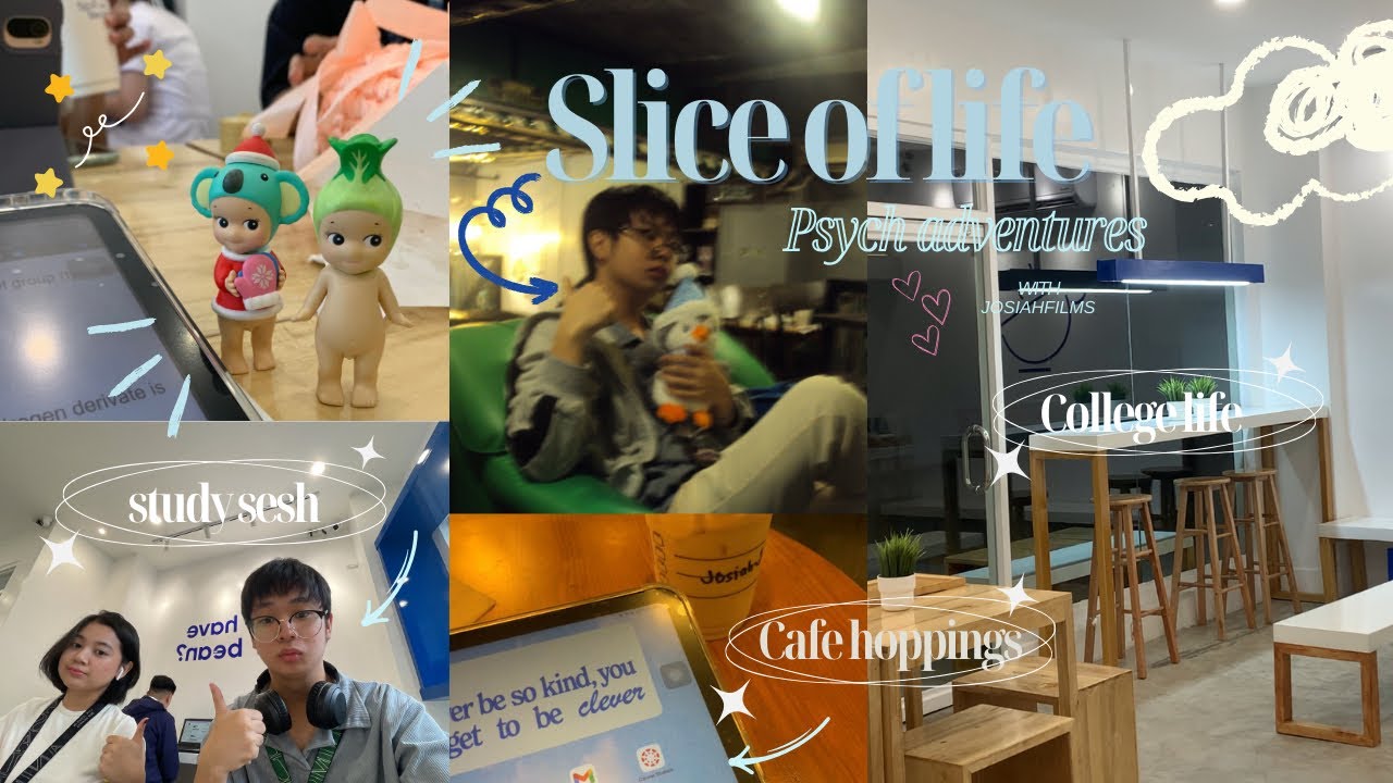 Slice of life : Psych adventures (study sesh and more acads) 🐧 - YouTube