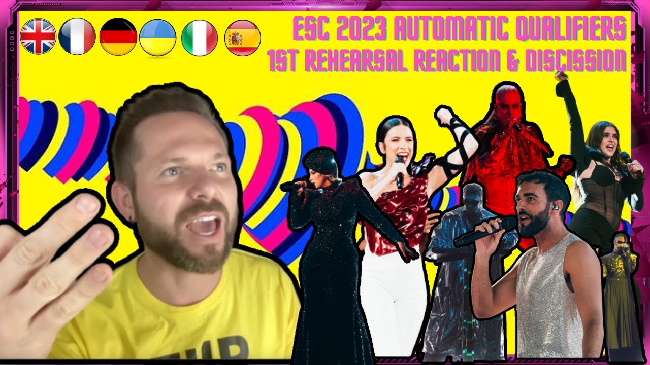 ESC 2023 DAY 5 | BIG 5 & UKRAINE FIRST REHEARSALS | EUROVISION 2023 ...