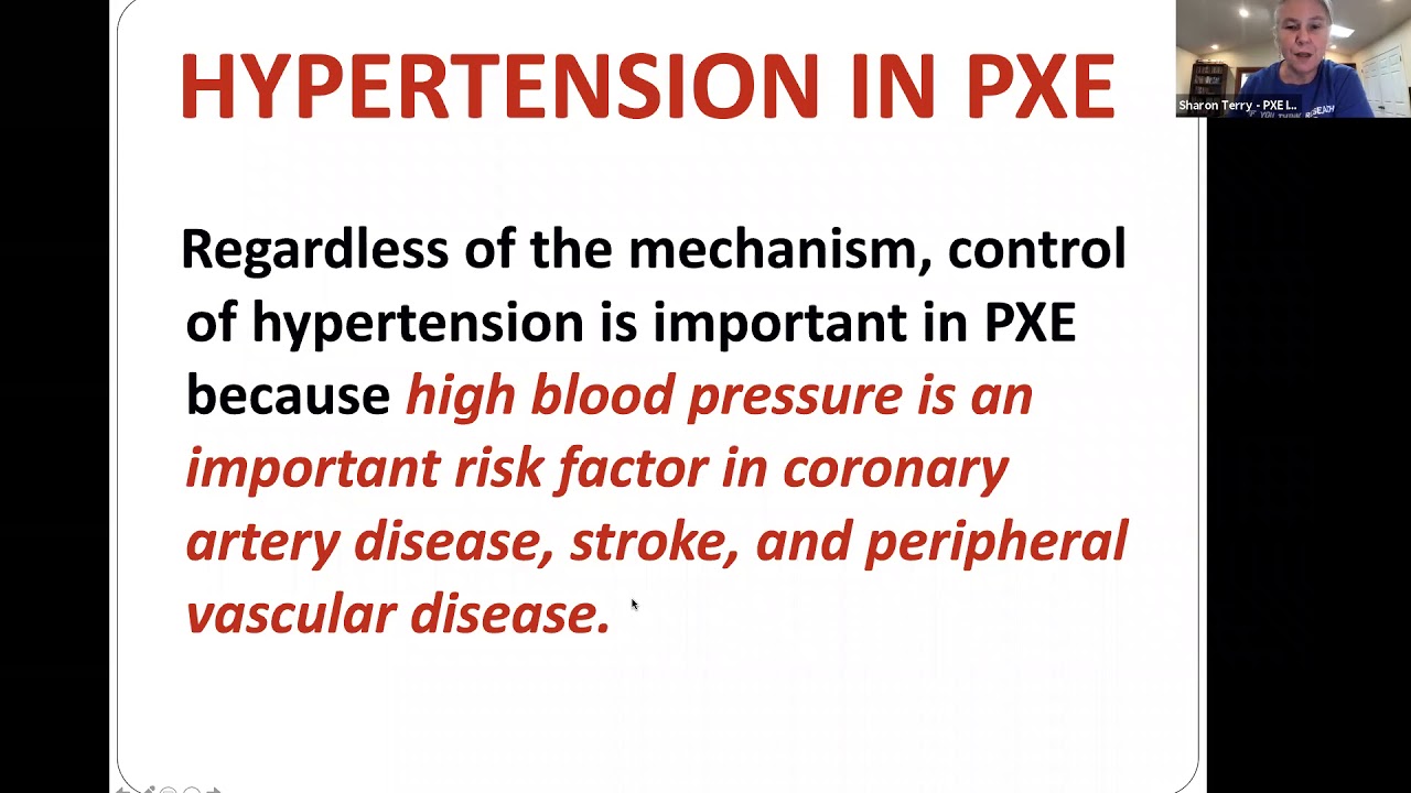 PXE International Virtual Conference 2020: PXE and other organ systems ...