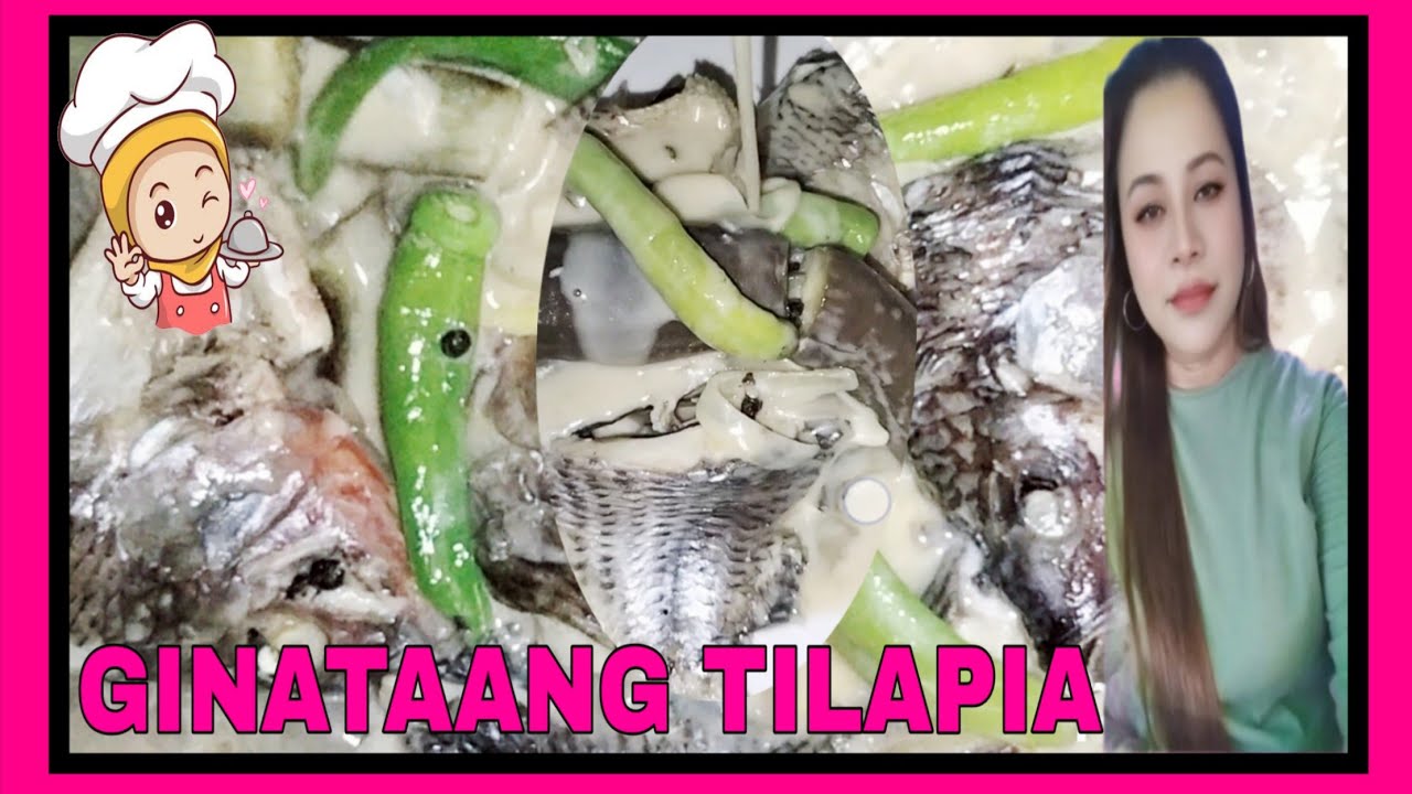 GINATAANG TILAPIA NA MAY TALONG AT SILING HABA II GRABE ANG LINAMNAM ...