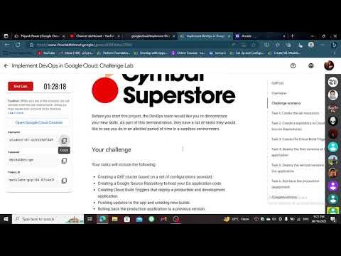 Implement DevOps in Google Cloud: Challenge Lab------All Errors Solved - YouTube