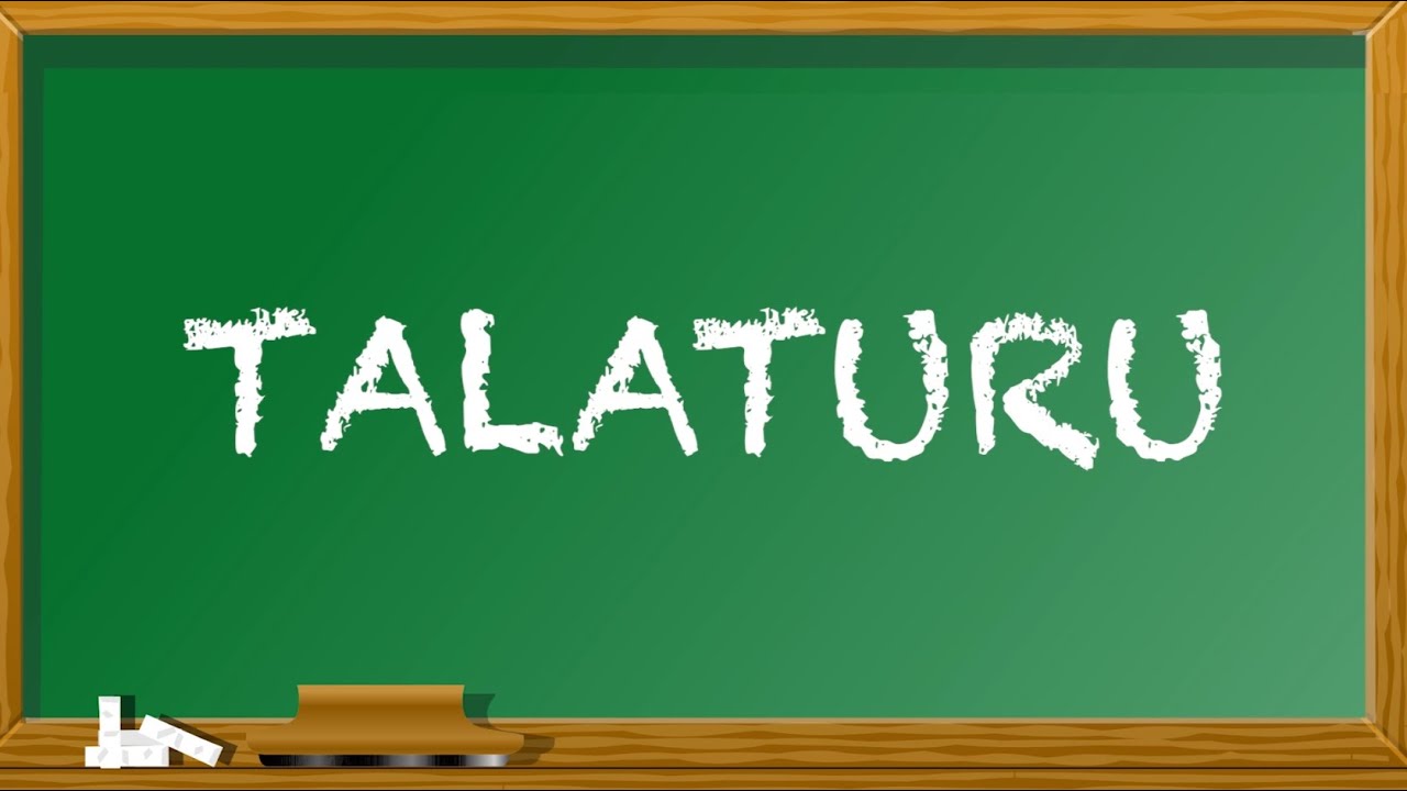Talaturu - YouTube