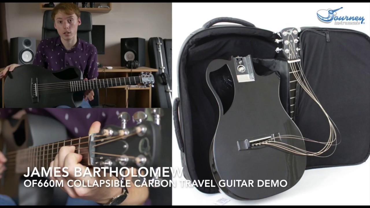 OF660M Collapsible Carbon Fiber Travel Guitar Demo by James Bartholomew ...