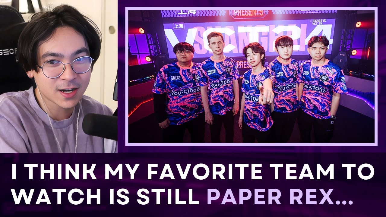 TenZ Reveals Why Paper Rex (PRX) Is His Favorite Team to Watch - YouTube