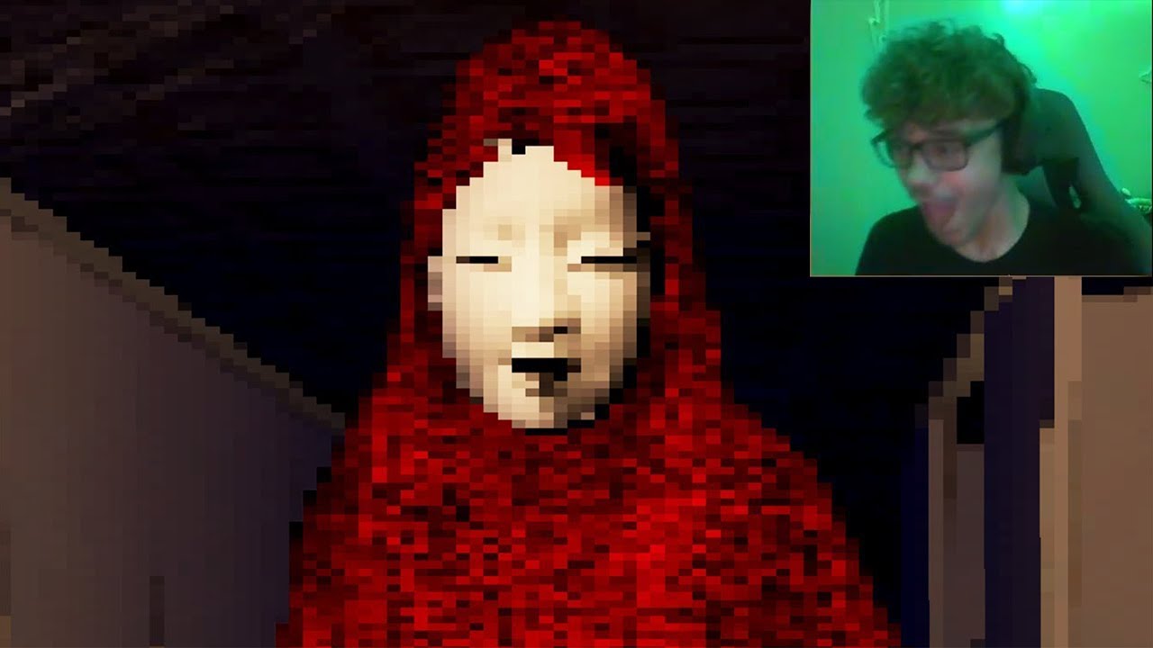 Creepiest Japanese Game I've Played Yet! | Aka Manto - YouTube