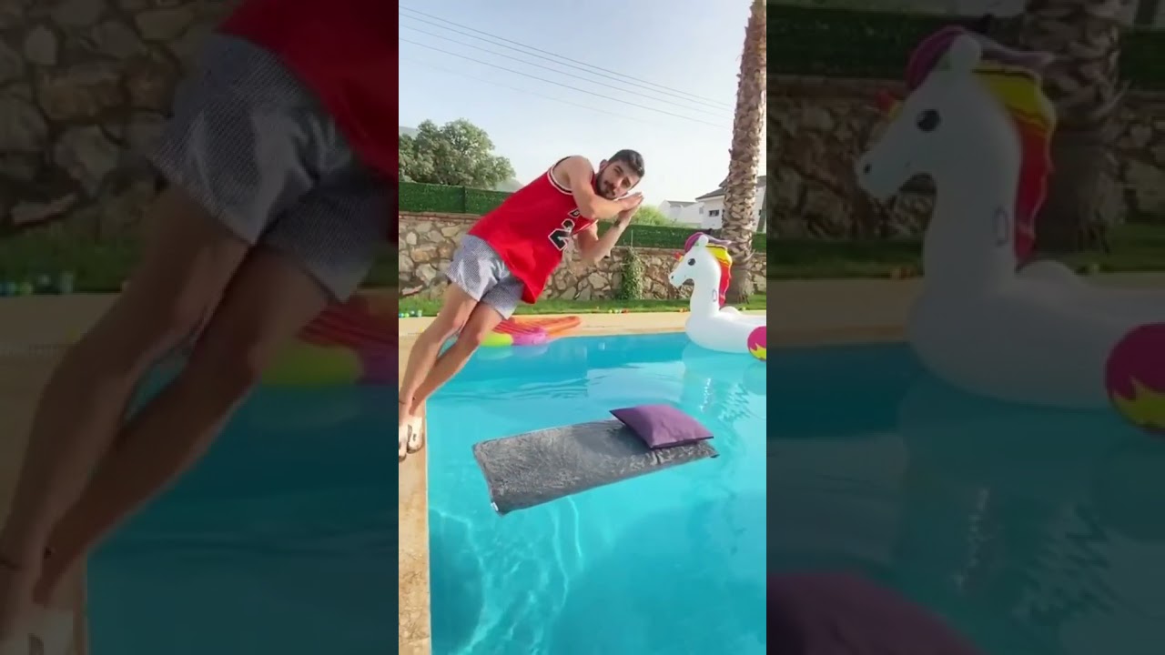 swimming pool video 🤣 Instagram reel 😁😁!!! - YouTube