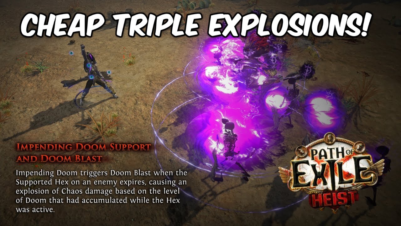 Will Doom Blast and Hexblast be Good in Heist League? | Path of Exile ...
