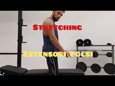 Stretching per gli estensori dei polsi - YouTube