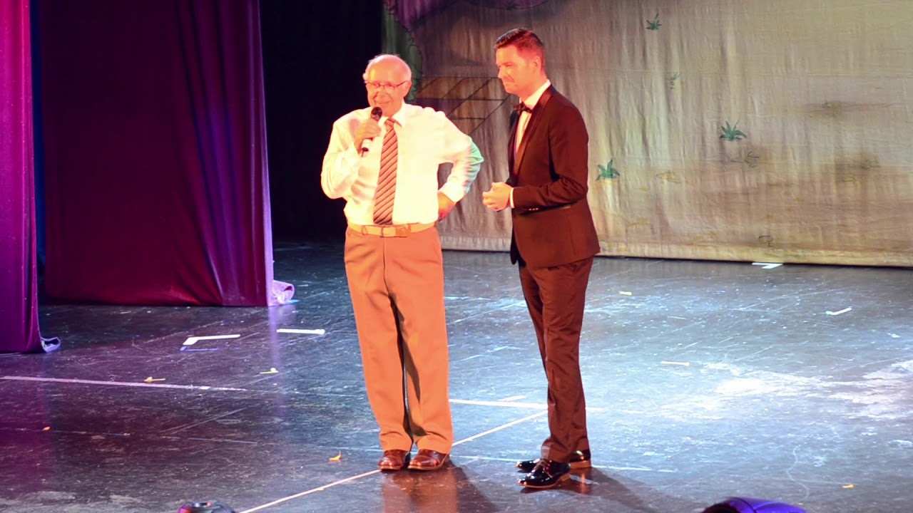 Blackpool On With The Show 2019 - BGT's Steven Hall & Adam Smith - YouTube