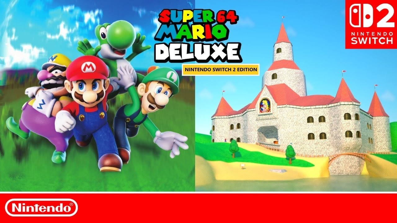 Super Mario 64 Deluxe: Nintendo Switch 2 Edition (Unboxing) (2025 ...