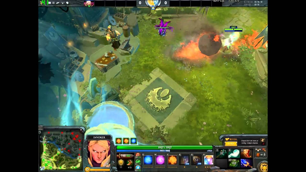 Invoker Combo Basico Refresh Orb - YouTube