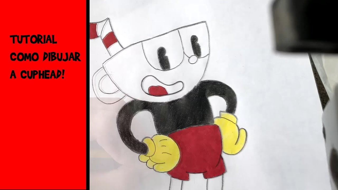 COMO DIBUJAR A CUPHEAD | HOW TO DRAW CUPHEAD | SPEED DRAWING - YouTube