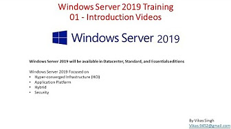 Windows Server 2019 Advance Training - YouTube