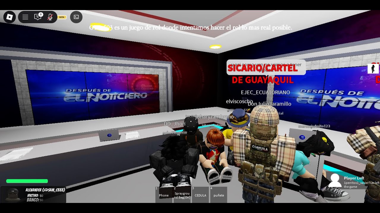 Nos Secuentran en Tc televison @Roblox GYE+593 (Momentos Random) - YouTube