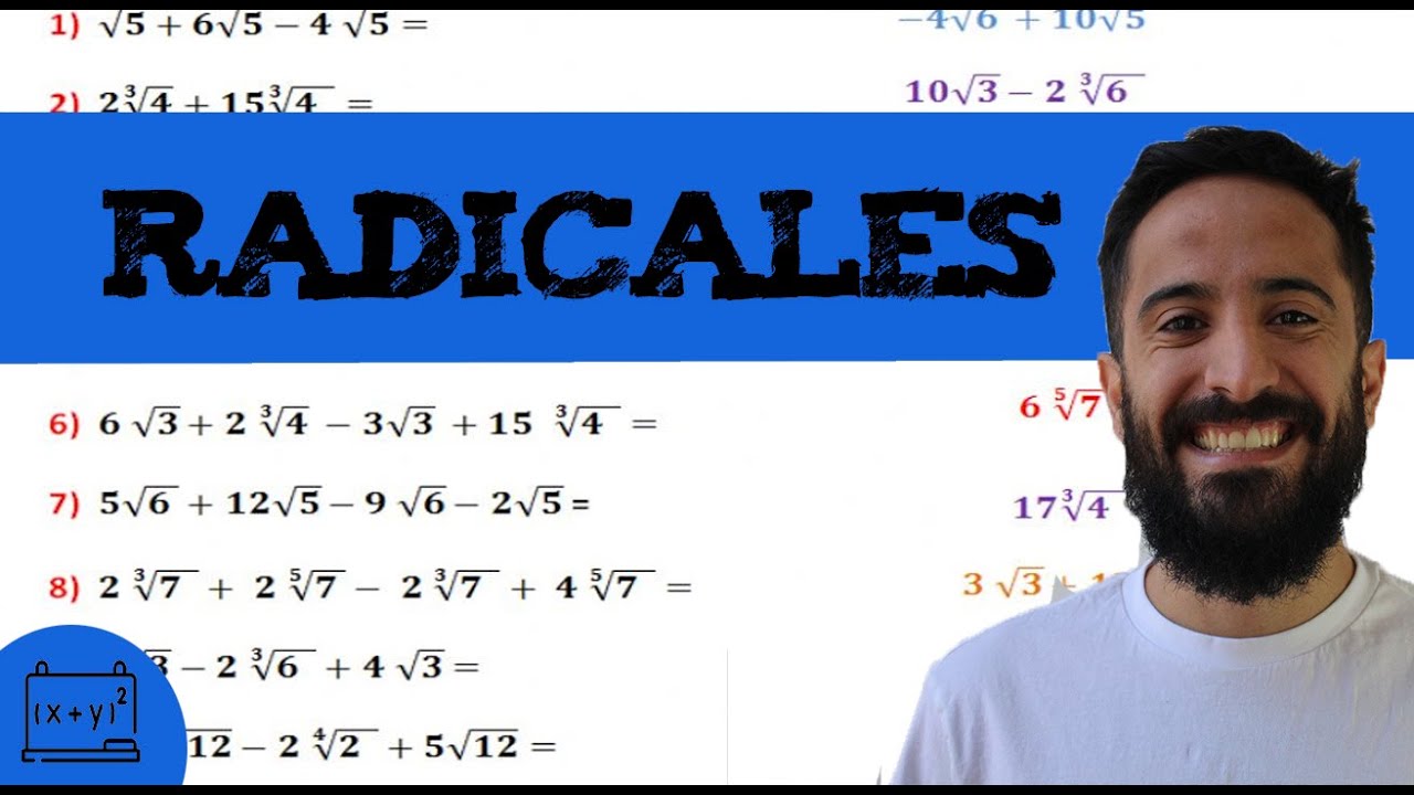 Radicales Ejercicios resueltos de radicales - YouTube