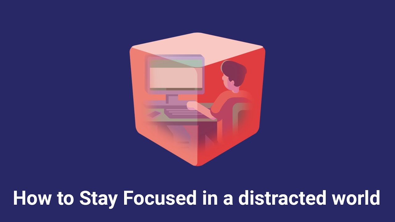 How to stay focused in a distracted world - Focus, Commit - YouTube