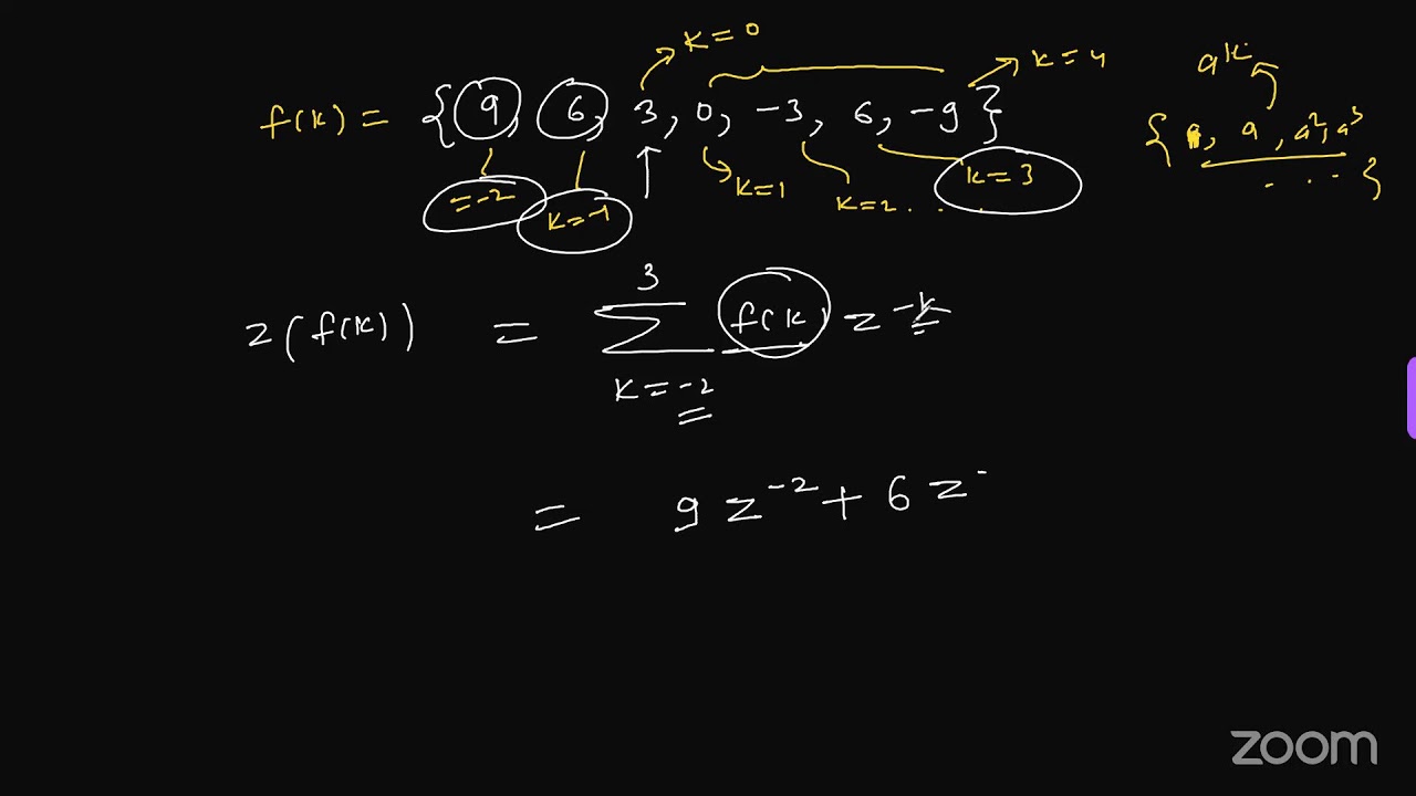 Z Transforms | Engineering Mathematics | #mu #vesit #sem3 - YouTube