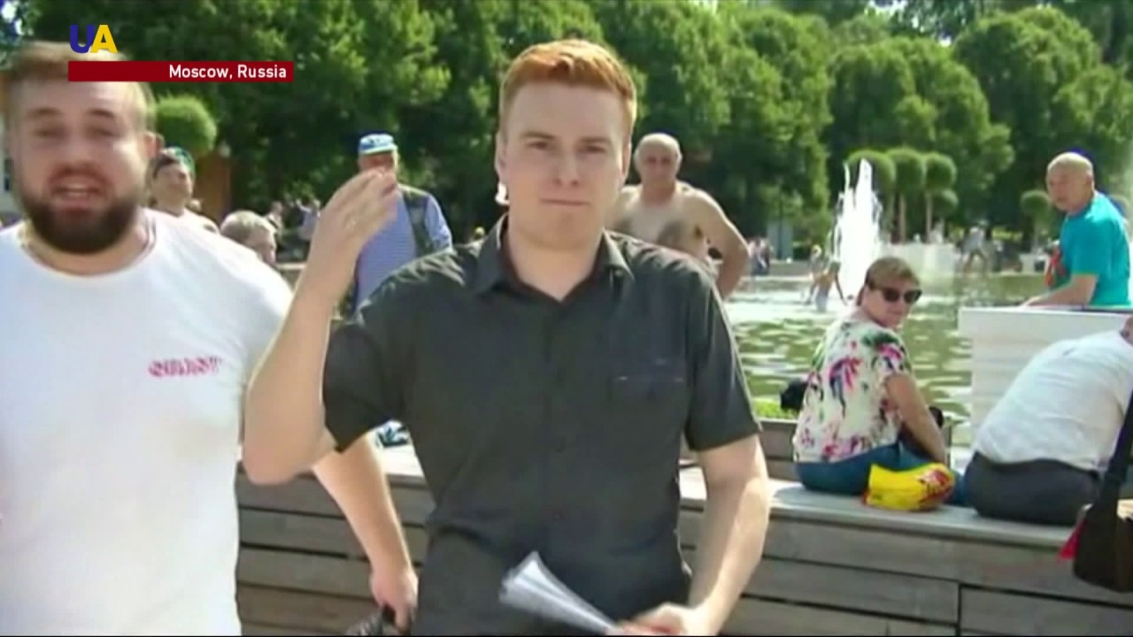 Russian Journo Gets Punched in the Face By Drunk Man Shouting 'We Will ...