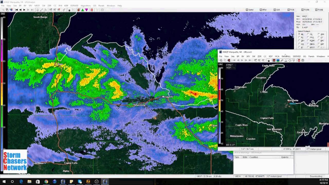 StormChasers Network - GR2Analyst Overlook - YouTube
