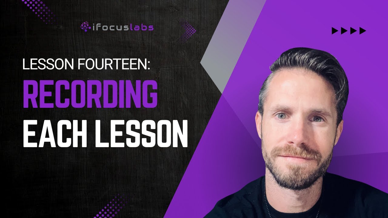 How to Record Your Online Course Lessons Effectively - YouTube