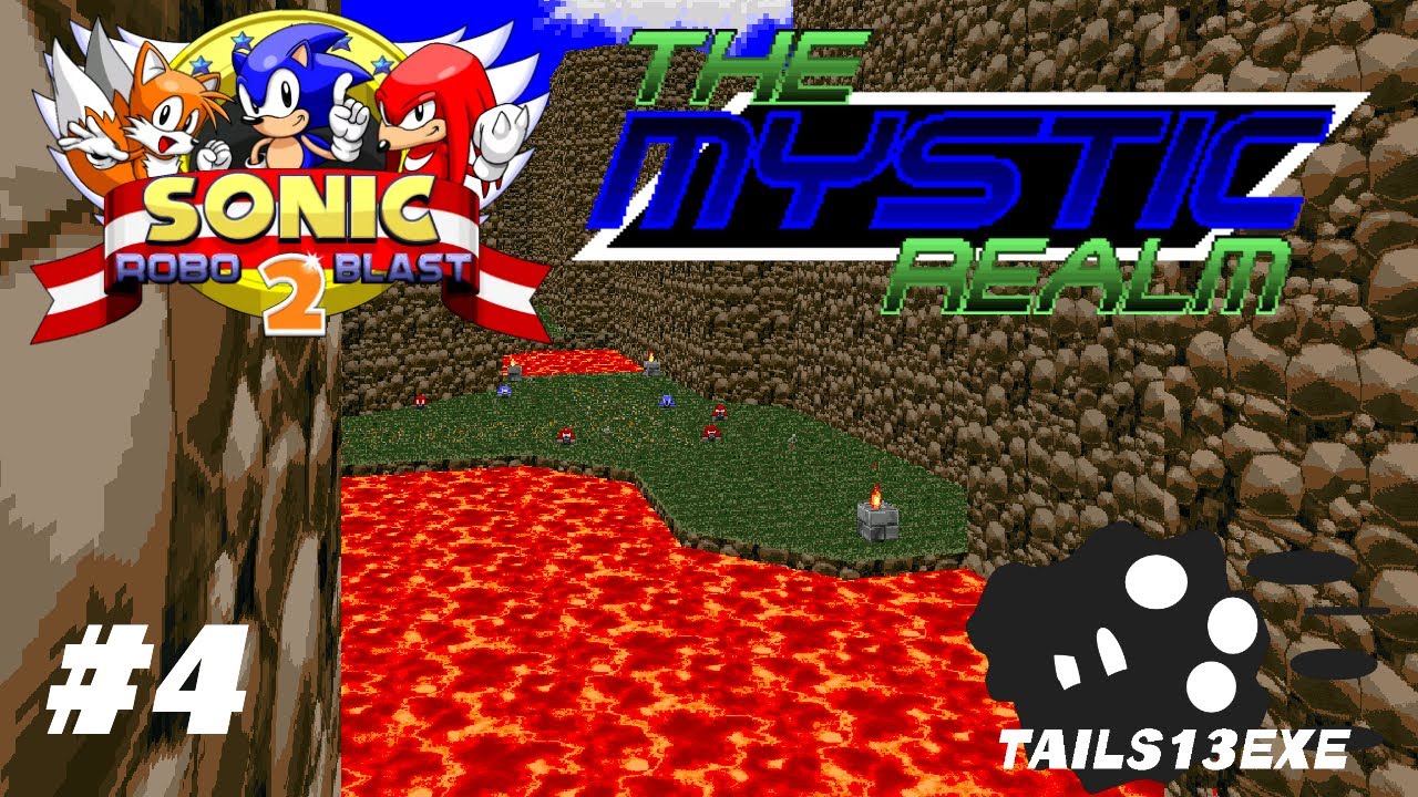 srb2 2.2 - Mystic Realm #4: Flame Rift Zone & Blazing Forge Zone - YouTube