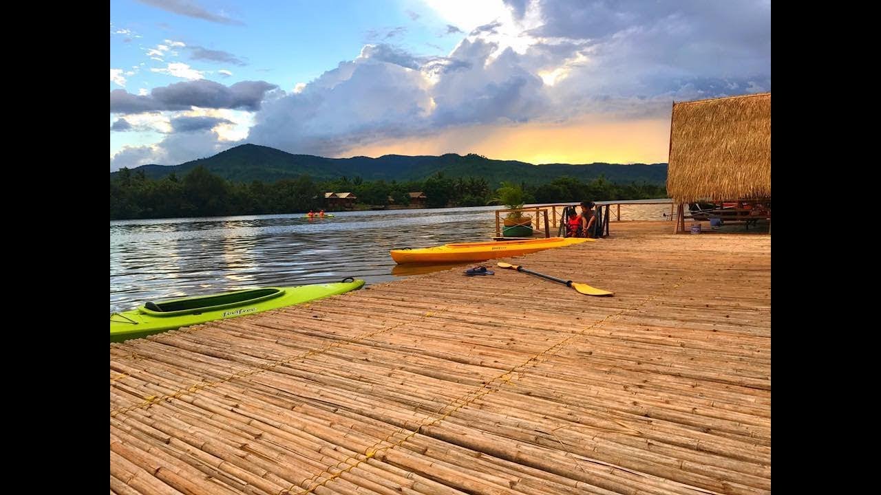 Kampot province Cambodia kayak park - YouTube