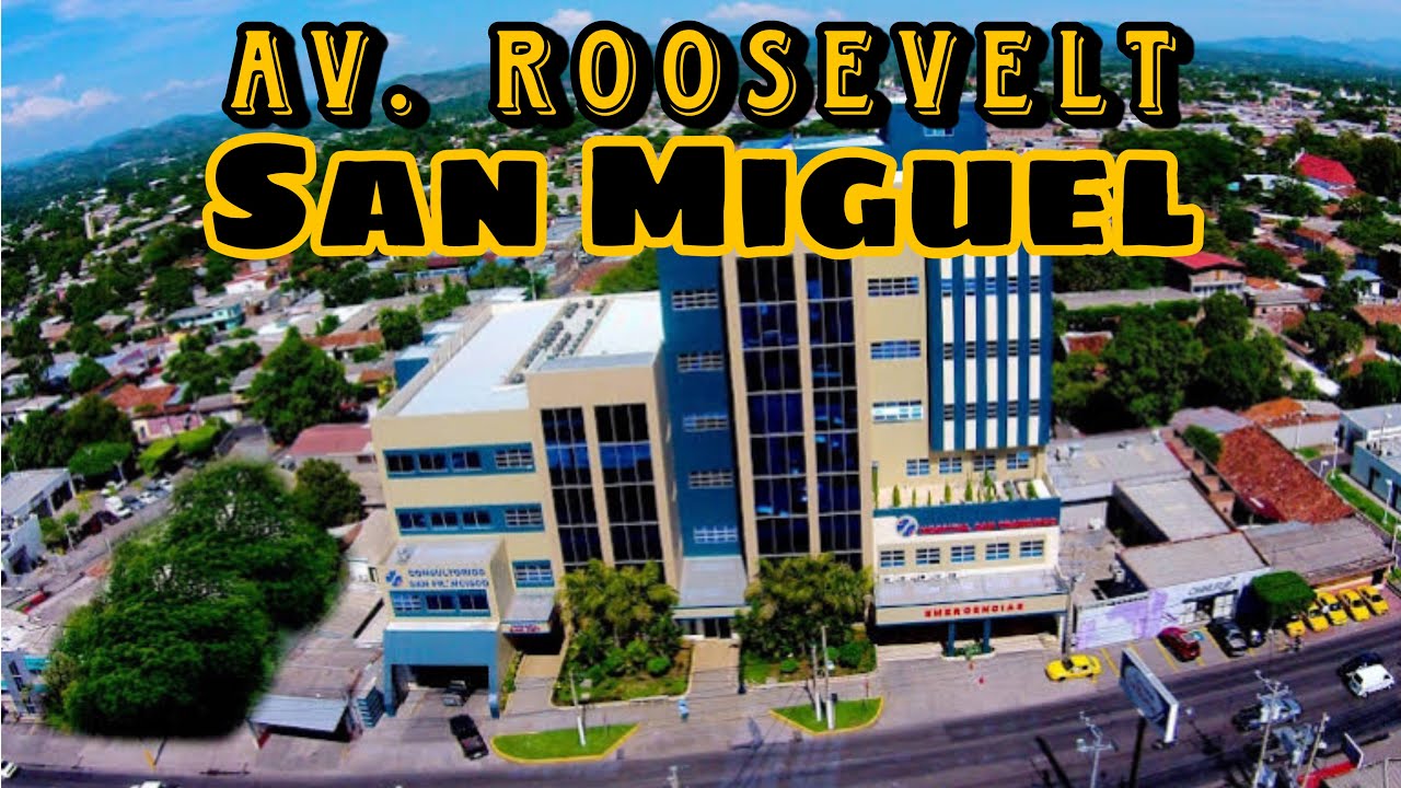 RECORRIENDO LA AVENIDA ROOSEVELT SAN MIGUEL 🇸🇻 - YouTube