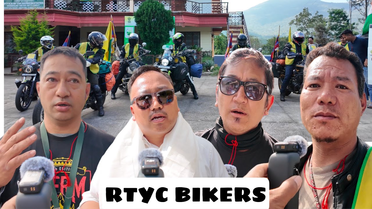 RTYC BIKE RALLY REACHED AT KOLLEGAL | Q&A WITH BIKERS | TIBETANVLOGGER ...