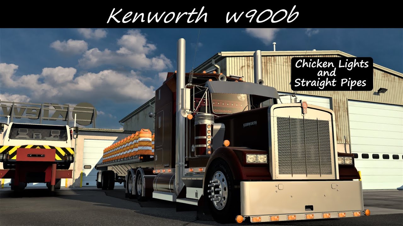 *New* Kenworth w900b CAT C-15 Traffic Barrel Haul Fort Collins to ...