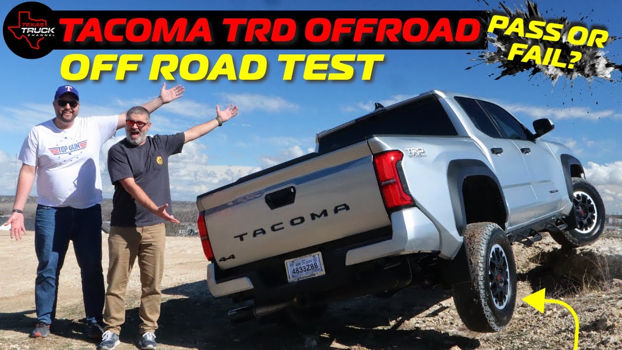 Is The 2024 Toyota Tacoma Good Off Road? - TTC Hill Test - YouTube