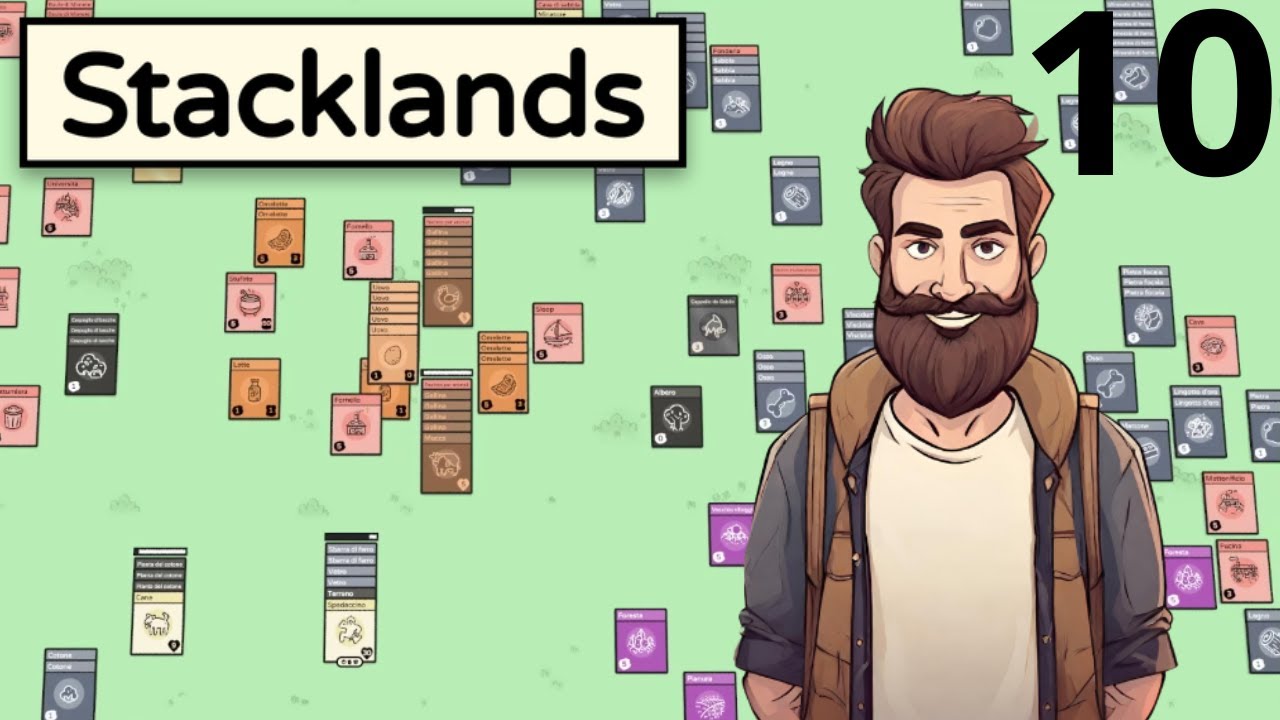 Avviamo le nuove produzioni dei materiali dell'isola | Stacklands ep.10 - YouTube