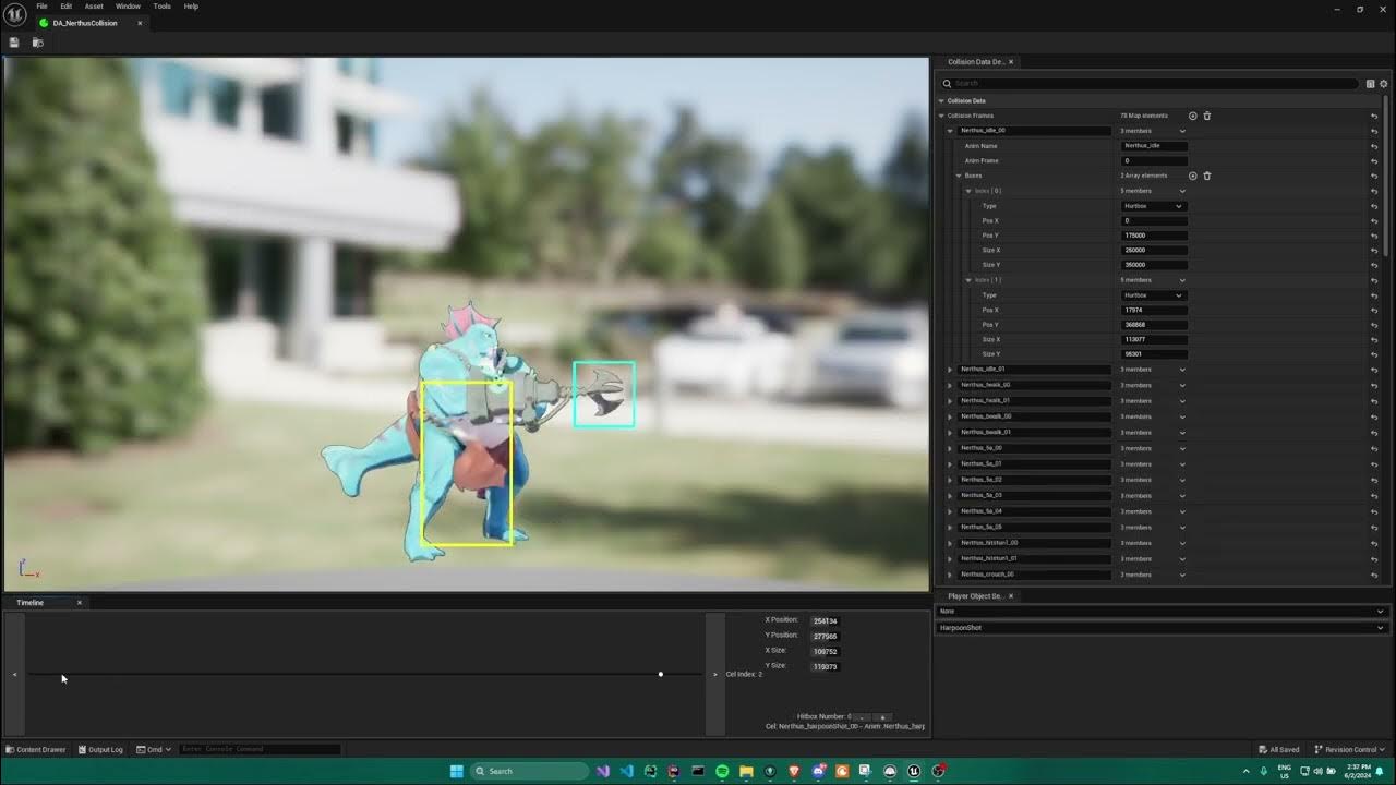 Unreal Engine 5 - Fighting Game - Hitbox Editor - YouTube