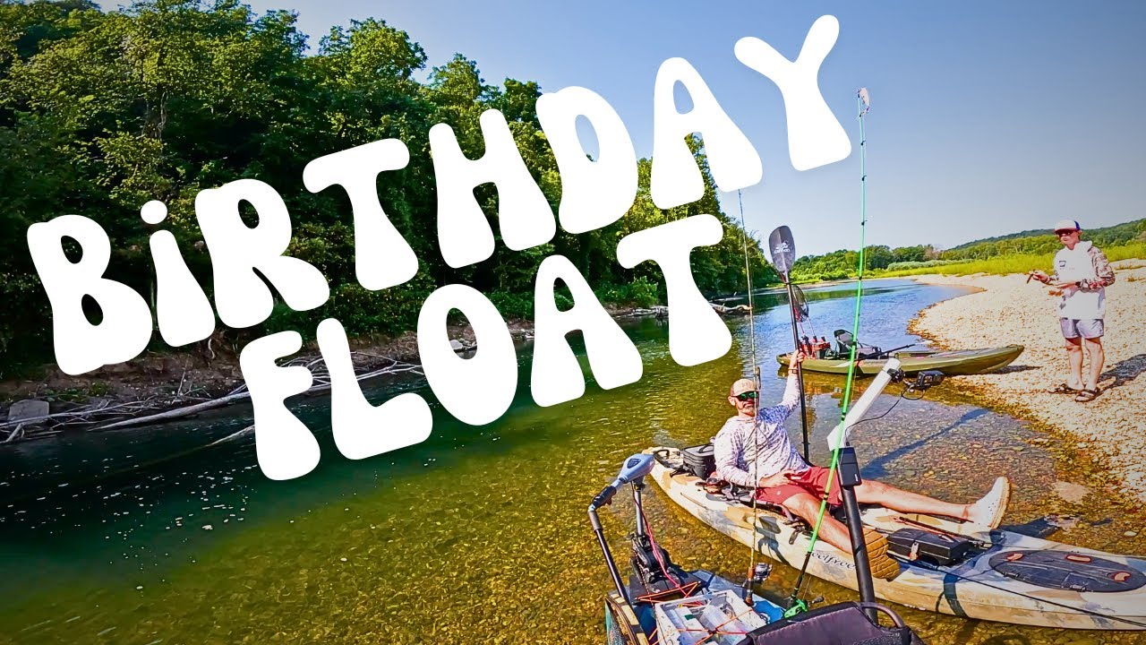 Birthday Float Fishing Trip: Three Friends, One River - YouTube