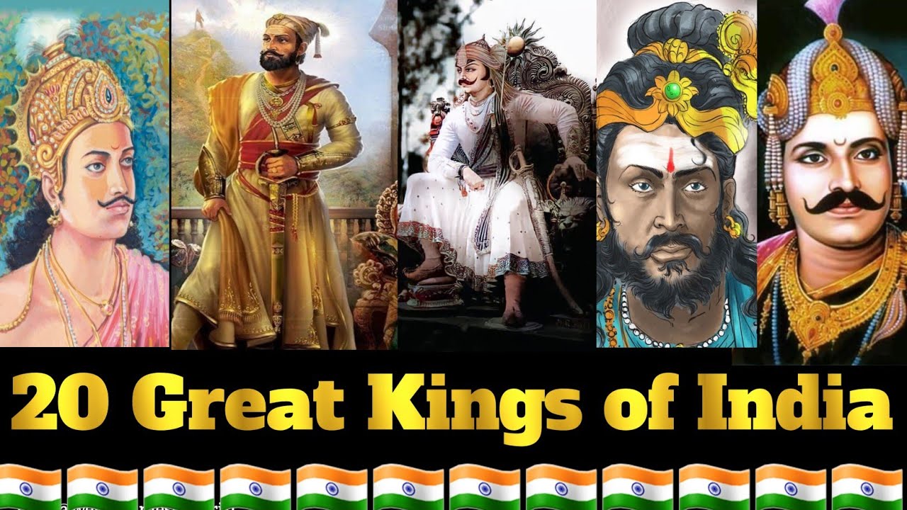 Great kings of india | 20 Great Kings Of India | Indian Kings - YouTube
