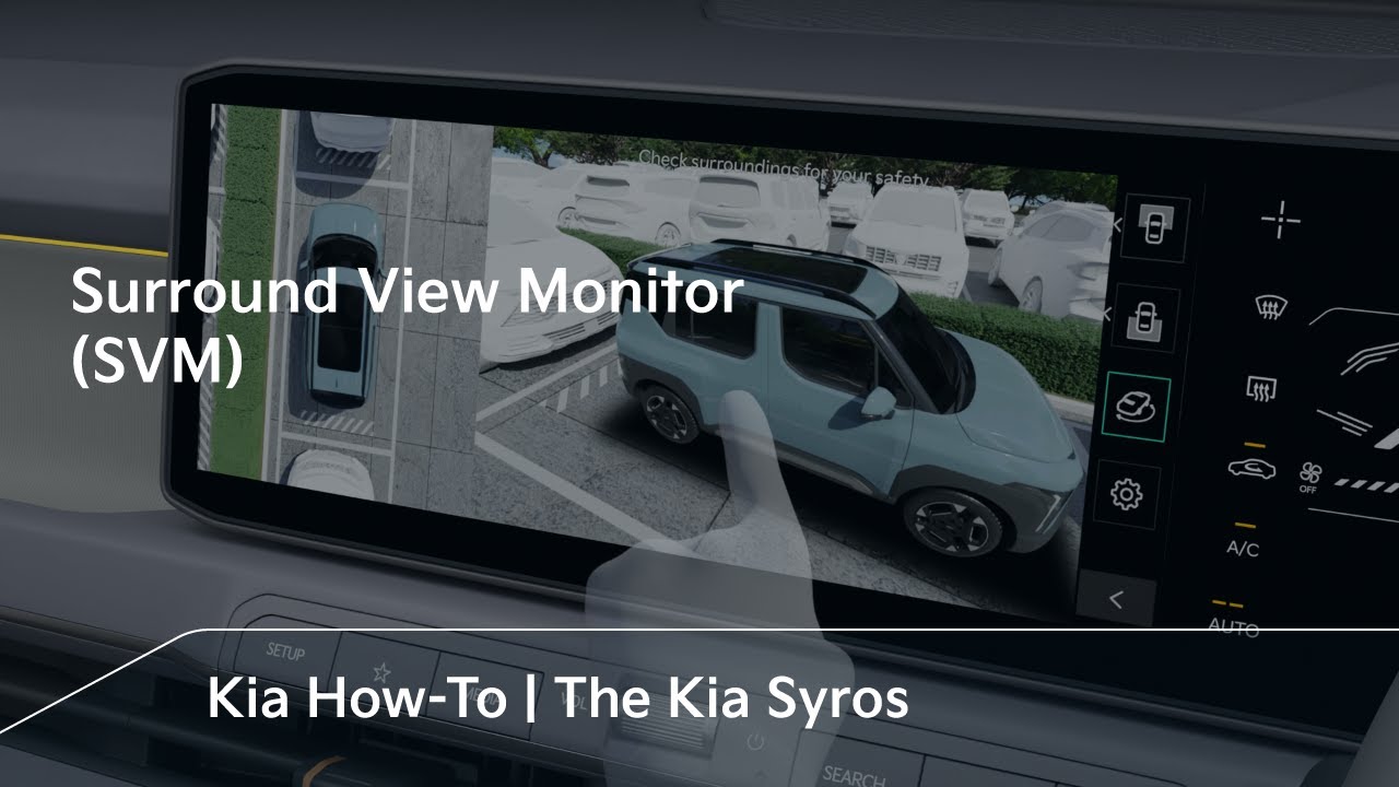 Surround View Monitor (SVM) | The Kia Syros - YouTube