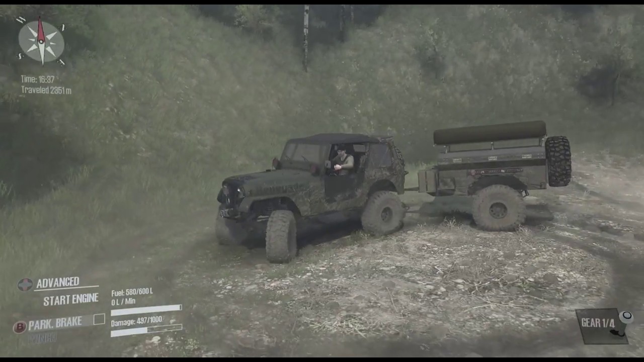MUDRUNNER: MAD RIVER CRAWLING AND OVERLANDING FINISHING UP ACROSS THE RIVER - YouTube