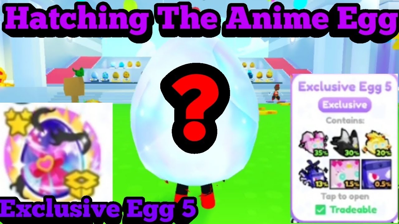 I Hatched The New *Anime Exclusive Egg 5* and got this...?! Pet ...