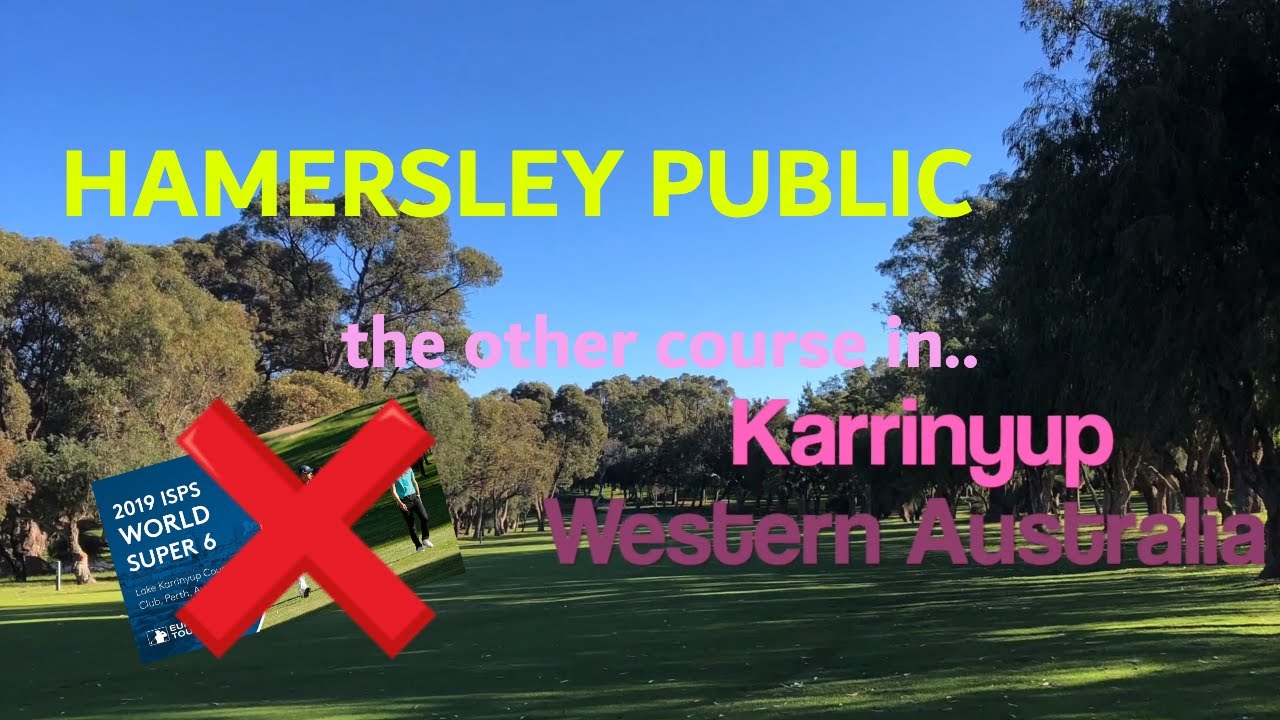 A Gem Near the City: My Round at Hamersley Public Golf Course - YouTube