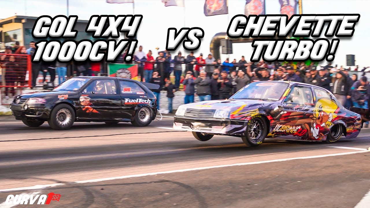 CHEVETTE TURBO VS GOL 4X4 1000CV!!! FINAL IMPRESSIONANTE 🔥 - YouTube