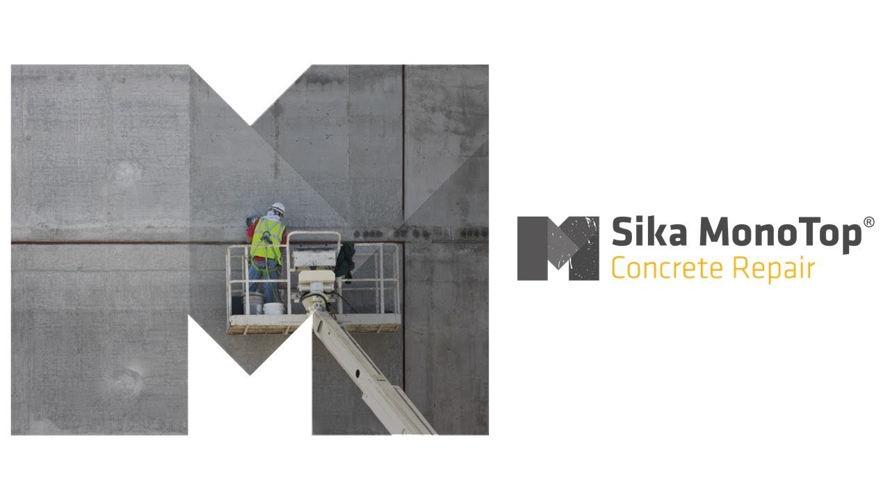 Sika MonoTop® is concrete repair that stands the test of time - YouTube