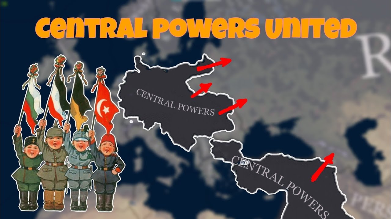 What If The Central Powers Were United Into One Country Hoi4
